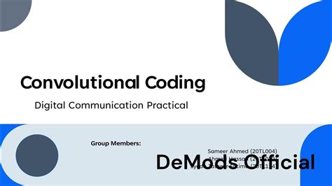 Convolutional Coding Project Using Matlab Learning Education Coding Matlab Communication