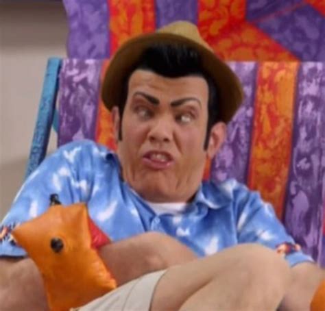 Lazy Town Sportacus Stefan Karl Robbie Rotten Wtf Face Man Icon