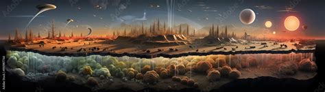 Educational Diagram Of The Spongy Mesophyll Cell Arrangement Showing Their Location Beneath The