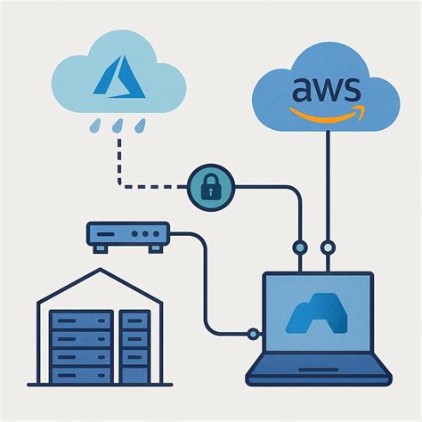 How To Securely Connect On Prem Infrastructure To Azure And Aws
