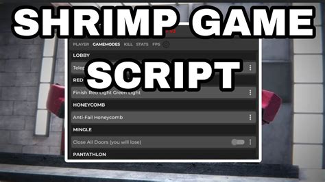 Best Roblox Shrimp Game Script Complete All Gamemodes Push Aura