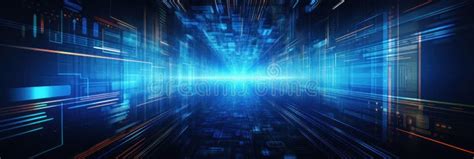 Wide Cyber Security Internet And Networking Concept Ai Generated Stock