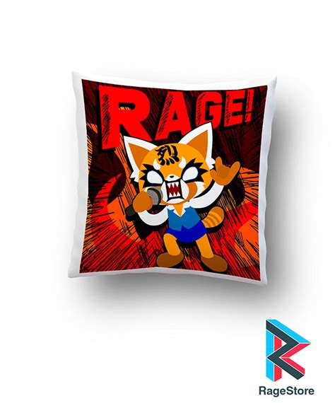 Almohada Rage Aggretsuko Rage Store