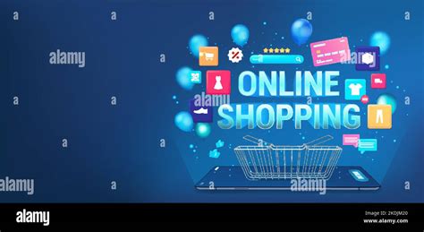 3d Mobile Phone With Application Shopping Cart Icons Ui App Stock Vector Image And Art Alamy