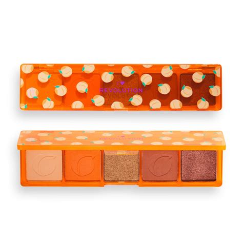 Палетка теней для век I Heart Revolution Mini Match Palette Peach ...