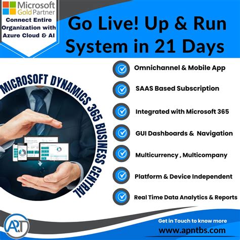 Apnt Business Solutions On Linkedin Businesscentral Erp Microsoft D365bc D365
