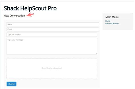 How To Customize A Title Of A Help Scout Form Page In Shack Helpscout