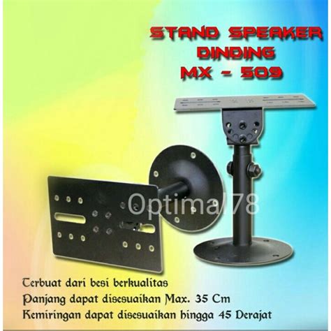 Jual Bracket Speaker Dinding 509 Gantungan Speaker BMB Sepasang Shopee Indonesia