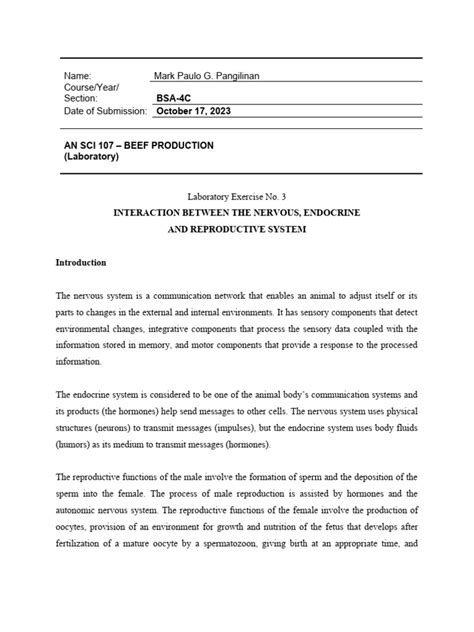 as 107 beef production laboratory exercise no 3 pdf luteinizing