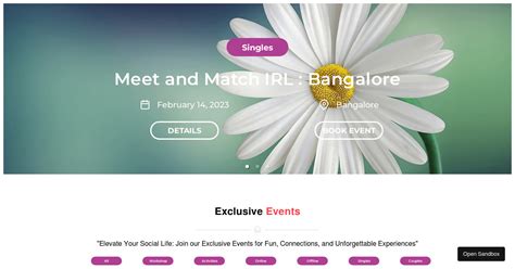 Event Page Revamp Couple Squad Codesandbox