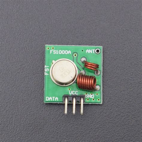 433mhz rf transmitter with receiver kit for arduino rees52