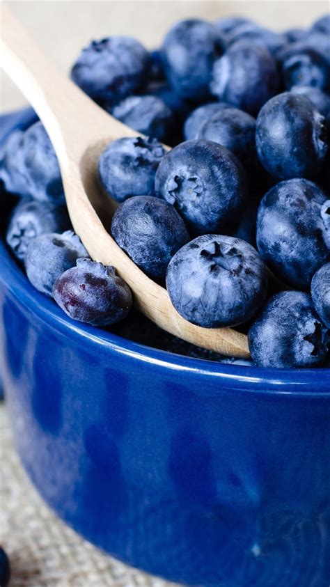 배경 화면 블루 베리 딸기 사발 3840x2160 Uhd 4k 그림 이미지