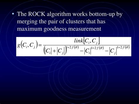 Ppt Clustering Algorithms For Categorical Data Sets Powerpoint