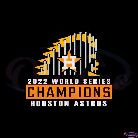 Houston Astros World Series Svg