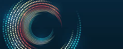 빅 데이터 시각화 나선형 기호 동적 정보 배열입니다 데이터 정렬 프로세스 빅 데이터는 미래 정보 그래픽을 스트리밍합니다 파일