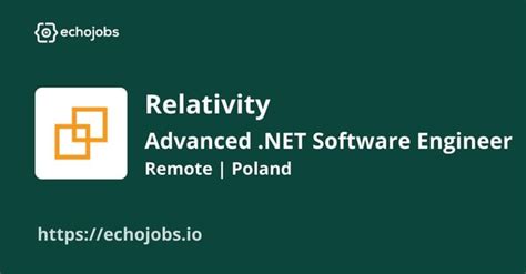 Relativity Is Hiring Advanced Net Software Engineer Data Ingestion Remote Api C Sql Git