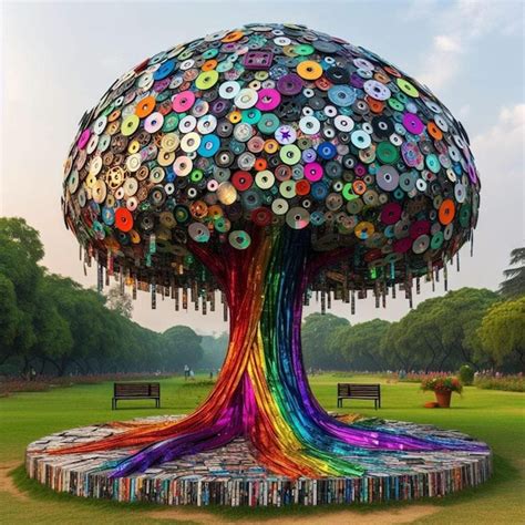 Premium Photo Magic Tree Background