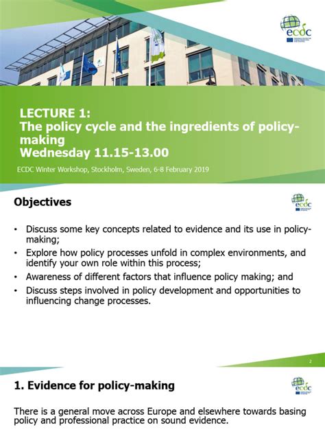 The Policy Cycle And The Ingredients Of Policy Decision Making Pdf Policy Cognition