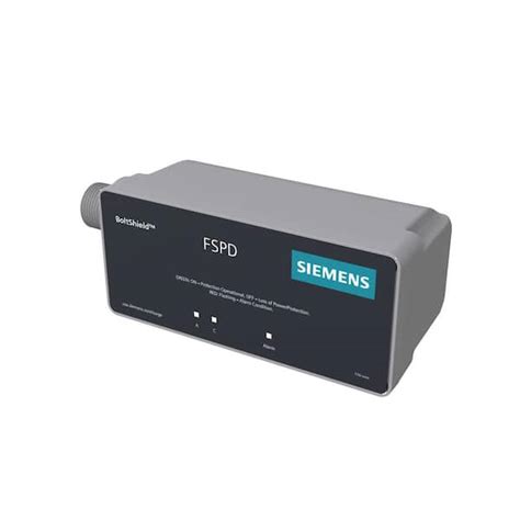 Siemens Boltshield Fspd 100ka Single Phase Type 2 Surge Protective