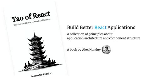 tao of react by alex kondov