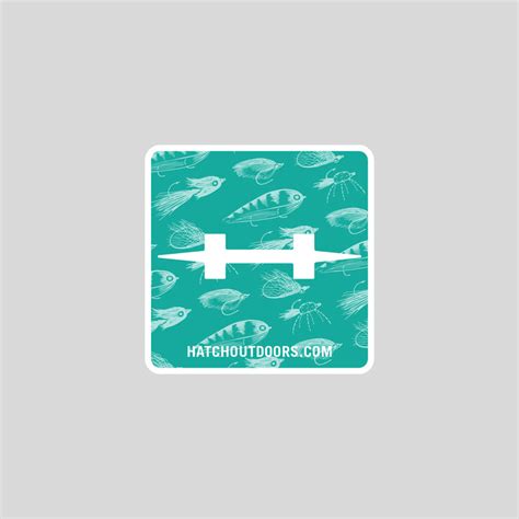 Hatch Outdoors Hatch Icon Sticker Hatch Outdoors Inc