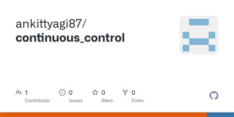 GitHub Ankittyagi87 Continuous Control