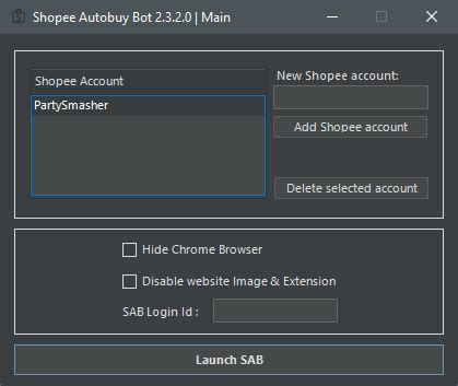 GitHub Pearlxcore Shopee Autobuy Bot Automation Program To Assist Users With Purchasing