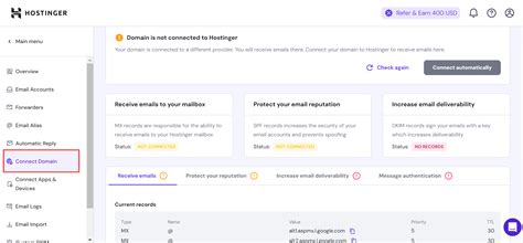 setup hostinger dmarc dkim and spf dns records for email domain