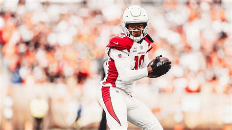 Cardinals Wide Receiver Deandre Hopkins Plays Against Texans For The