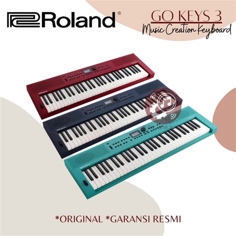 Jual Roland Go Keys 3 Music Creation Keyboard 61 Keys Original Go Keys3 Shopee Indonesia