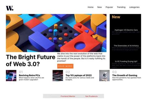 Frontend Mentor I Coded A Responsive Home Page Using Css Grid And