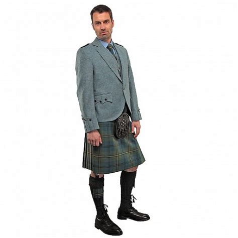 Lovat Blue Tweed Argyll Jacket Uk 48 S Eu 58 Short Kilts And More