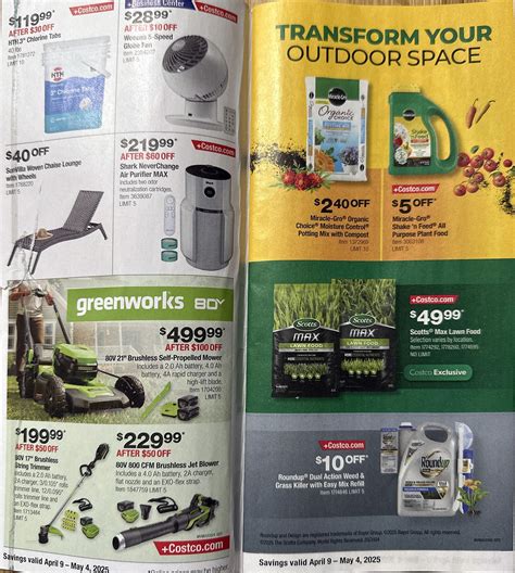 Costco Coupon Book April 2025
