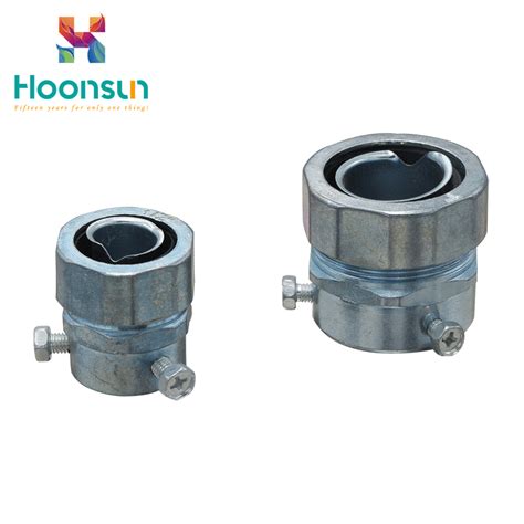 Hot Selling Galvanized Steel High Quality Flexible Conduit Connector Zhejiang Hongxiang