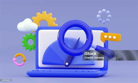 3d System Update Upgrading Concept Progress Bar Website Loading