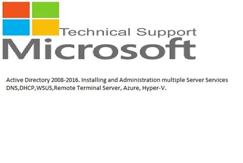 Support Microsoft System And Network Administration By Muhammadtali241