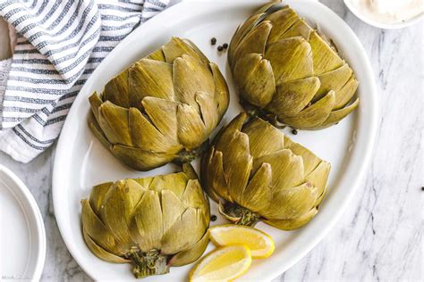How To Cook Artichokes Boiled Artichokes Recipe Eatwell101