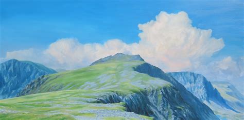 Cader Idris Looking West Towards The Sea Kev Mctomney