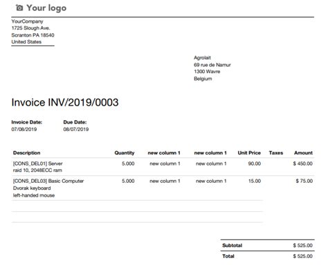How To Inherit And Modifying Qweb Report Template In Odoo 11 By