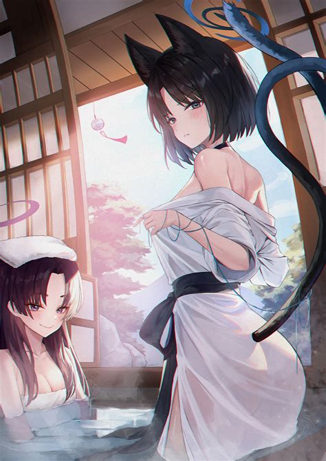 Caba Caba Kikyou Blue Archive Yukari Blue Archive Blue Archive Highres Girls