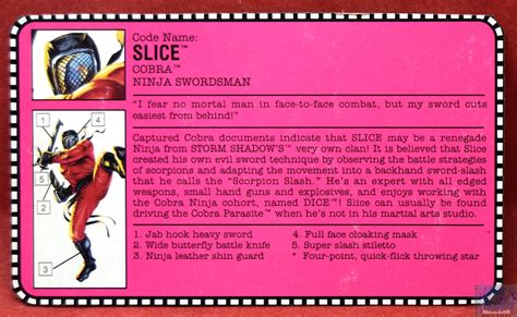Hot Spot Collectibles And Toys 1992 Slice File Card