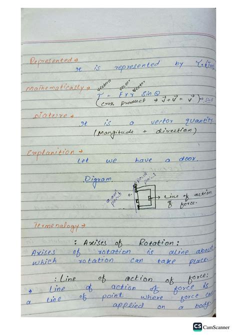 SOLUTION Torque And Causes Of Torque In Detail Studypool