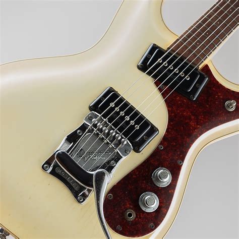 Mosrite 1970s The Ventures Model Set Neck Mk1 Reissue White Reverb