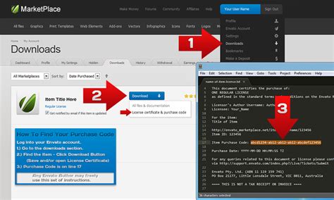 how to find codecanyon purchase code wp sheet editor