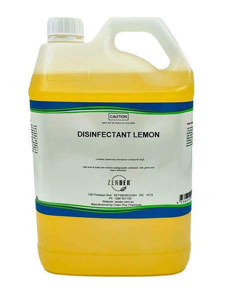 Disinfectant Lemon Zender Zender
