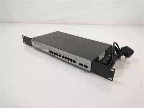 switch di rete gigabit poe gestito d link dgs 1210 10p 10 porte con