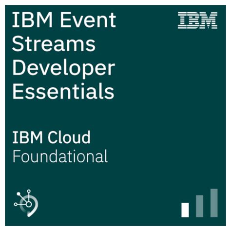 IBM Event Streams Developer Essentials Credly
