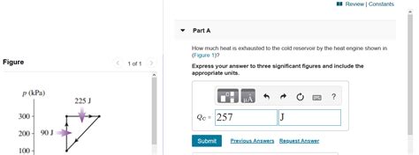 Solved A Review Constants Part A Figure 1 Of 1 How Much Heat