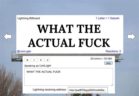 Can Someone Involved In Lightning And Programming Help Me Realize This R Bitcoin