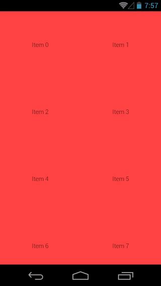 Keyboard Navigation With Android Gridview Doesnt Scroll Grid Stack
